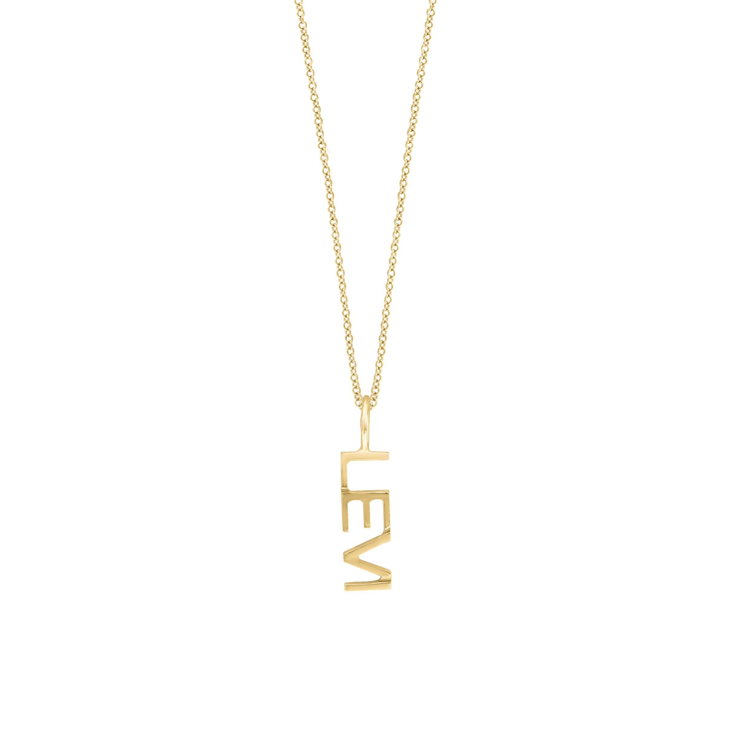 Personalized Sideways Diamond Initial Bracelet in 14k Solid Gold ...